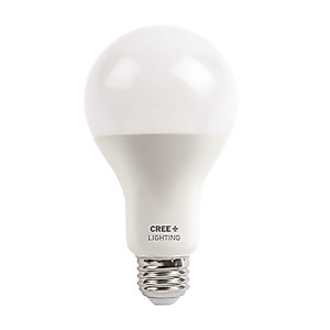 Cree Lighting Connected Max Smart Led Bulb A21 100W Tunable White + Color Changing, 2.4 Ghz, Works With Alexa And Google Home, No Hub Required, Bluetooth + Wifi, 1Pk