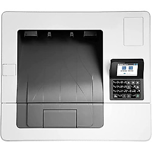 HP Laserjet Enterprise M507n Print Only Wired Monochrome Laser Printer, White - 2.7" LCD, 45 ppm, 1200 x 1200 dpi, 1.5GB Memory, 650 Sheets Input, USB 2.0 Ethernet Connectivity, Cbmou Printer Cable