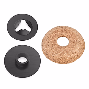 3000005094 For Coleman Lantern Stove Pump Cup Replacement Kit with Leather Pump Cap,Metal Nut and Plastic Cap for Air Seal (Compatible with Coleman Multiple Models)-1 Pack