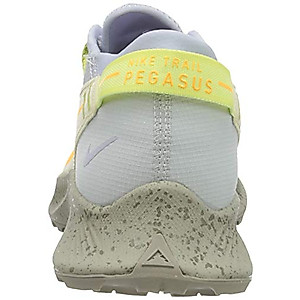 Nike Women's Race Running Shoe, Pure Platinum Laser Orange Fossil Limelight Ghost Enigma Stone, US 7.5