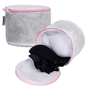 Mamlyn Mesh Bra Bags for Washing Machine, Lingerie wash Bags for Laundry