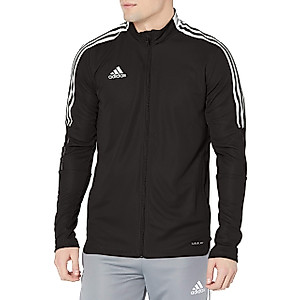 adidas Men's Tiro 21 Track Jacket, Black, Small