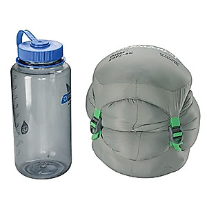 Therm-a-Rest Ohm 20F/-6C Ultralight Down Camping Sleeping Bag, Long, Balsam