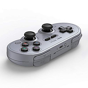 8Bitdo Sn30 Pro Bluetooth Controller for Switch/Switch OLED, PC, macOS, Android, Steam Deck & Raspberry Pi (Gray Edition)
