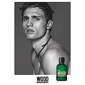 DSQUARED2 Green Wood For Men Eau de Toilette Spray, 3.4 Ounce