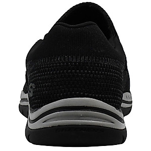 Skechers Men's Expected - Gomel Slip-on Loafer, Black, 11 M US