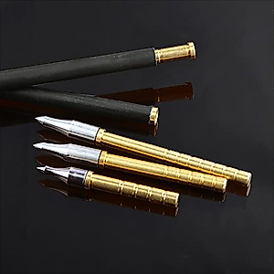 AMEYXGS 6pcs Archery Brass Arrow Weight 100/150/200/250/300 Grains Combo Screw Point Copper Insert