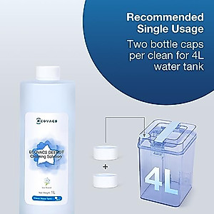 ECOVACS Multi-Surface Floor Cleaning Solution, Compatible with DEEBOT T30S COMBO / T30S / X2 COMBO/ X2 OMNI/ T20 OMNI / X1 OMNI / X1 TURBO / T10 OMNI, 1L