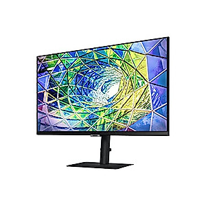SAMSUNG S80A Computer Monitor, 27 Inch 4K , Vertical , USB C , HDR10 (1 Billion Colors), Built-in Speakers (LS27A800UNNXZA)