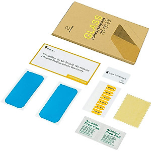 Mr.Shield [3-PACK] Designed For Motorola Moto Z4 [Tempered Glass] Screen Protector with Lifetime Replacement