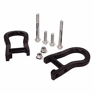 Aveland 84072462 23236699 Replacement for 2007-2019 LD Limited Sierra Silverado Pair Black Tow Hooks