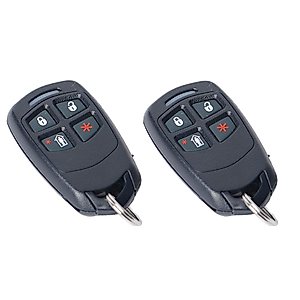 2 Pack Honeywell 5834-4 Four Button Wireless Key Remotes