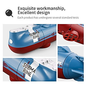 GoolRC Mini RC Submarine for Kids, LSRC-SMI Remote Control Boat Waterproof Diving Toy for Boys and Girls (White)