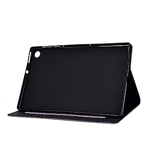 Compatible with/Replacement for Tablet PC Samsung Galaxy Tab A8 10.5 inch 2021 SM-X200/X205/X207 PU Leather Flip Cover Stand Wallet Case XXSF (Purple)