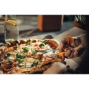 Fiskars 1000815 General Purpose Scissors, Total Length: 21 cm, Quality Steel/Synthetic Material, Classic, one, Orange