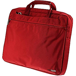 Navitech Red Water Resistant Tablet Bag - Compatible with Coopers 10 inch Android Tablet