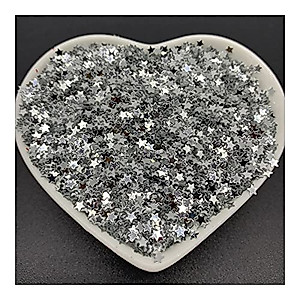 ECYC 10g Glitter Star Sequins, Metallic Foil Stars Sequin Stars Confetti for DIY Crafts Wedding Party Decoration,12