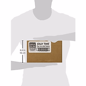 JOLLY TIME Classic Popcorn Ball Maker, Fun & Easy to Make Pop Corn Balls, Perfect for Holidays and Kids