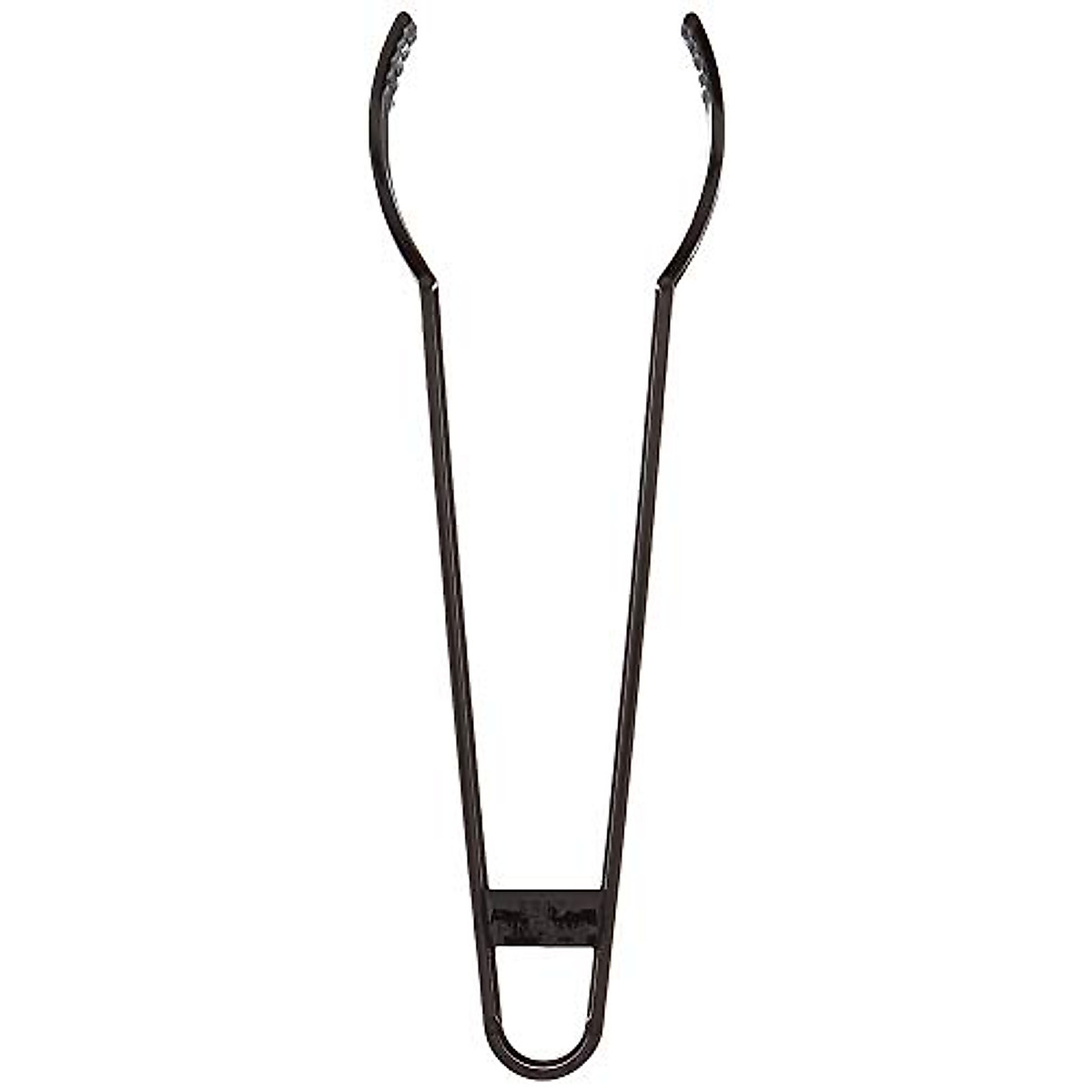 Fineline Settings Platter Pleasers Tongs, 7-Inch, Black