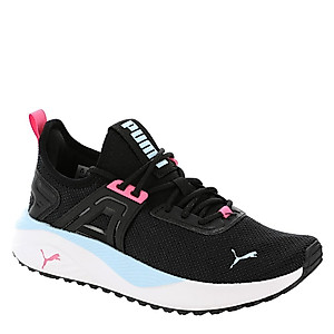 PUMA Women's Pacer 23 Sneaker, Black-Silver Sky-Strawberry Burst, 8.5