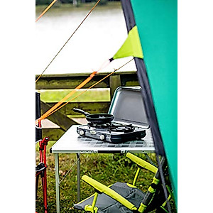 Campingaz, Portable Two Burner Gas Cooker, Outdoor Grill, White