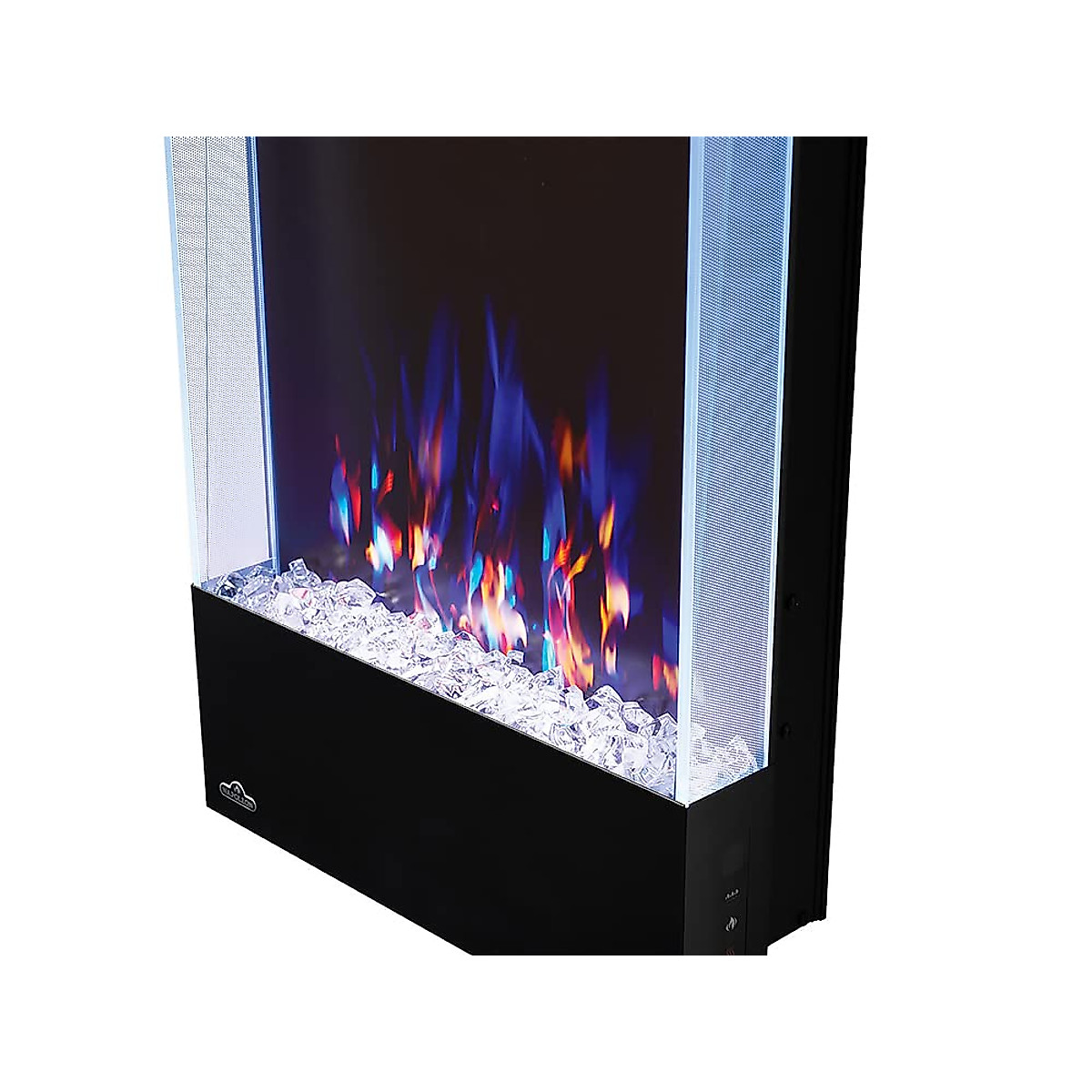 Napoleon Allure 32 inch Vertical Wall Mount Electric Fireplace - Black, NEFVC32H