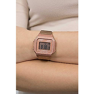 Casio Collection Herren-Armbanduhr, Pink, Bracelet