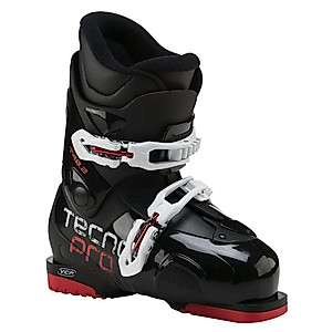 TecnoPro T40.2 Junior Alpine Ski Boots - Easy Entry, Comfort, Warm Liner - 23.5-25.5 (25.0)
