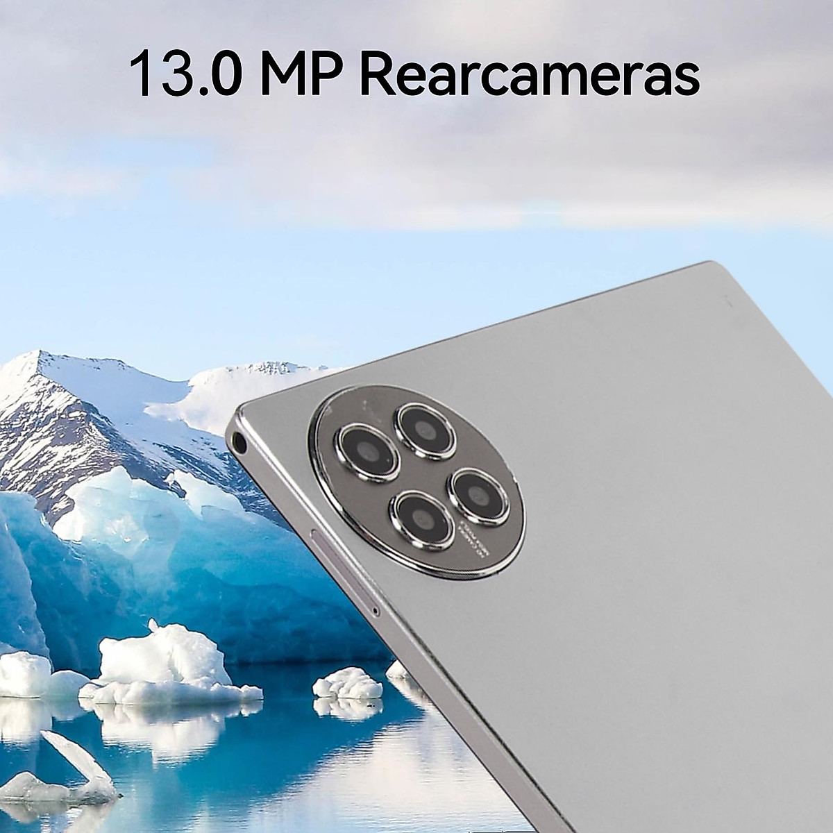 Gugxiom 10.1 Inch Android 11 Tablet, 8GB RAM 128GB ROM,HD Screen, 5G WiFi Dual Band, Kids Content, Smart Switch, 8800mAh (Grey)