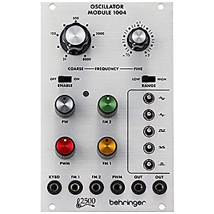 Behringer OSCILLATOR MODULE 1004 Legendary 2500 Series Dual Core VCO Module for Eurorack