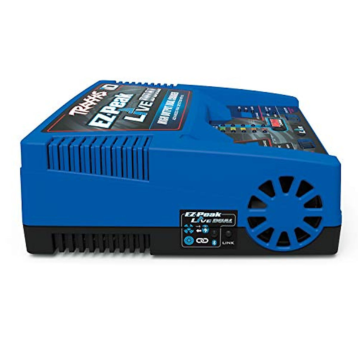 Traxxas EZ Peak Live Dual, 200W Multi-Chemistry Charger with ID, Blue 2973