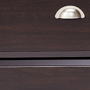 Sauder Shoal Creek Dresser, Jamocha Wood finish