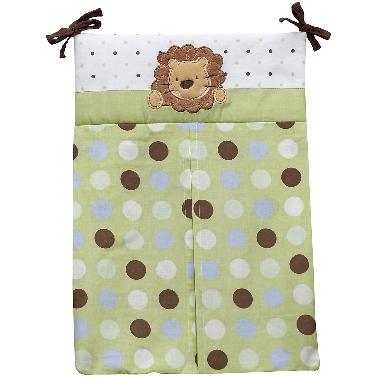 NoJo Little Bedding Jungle Pals Diaper Stacker