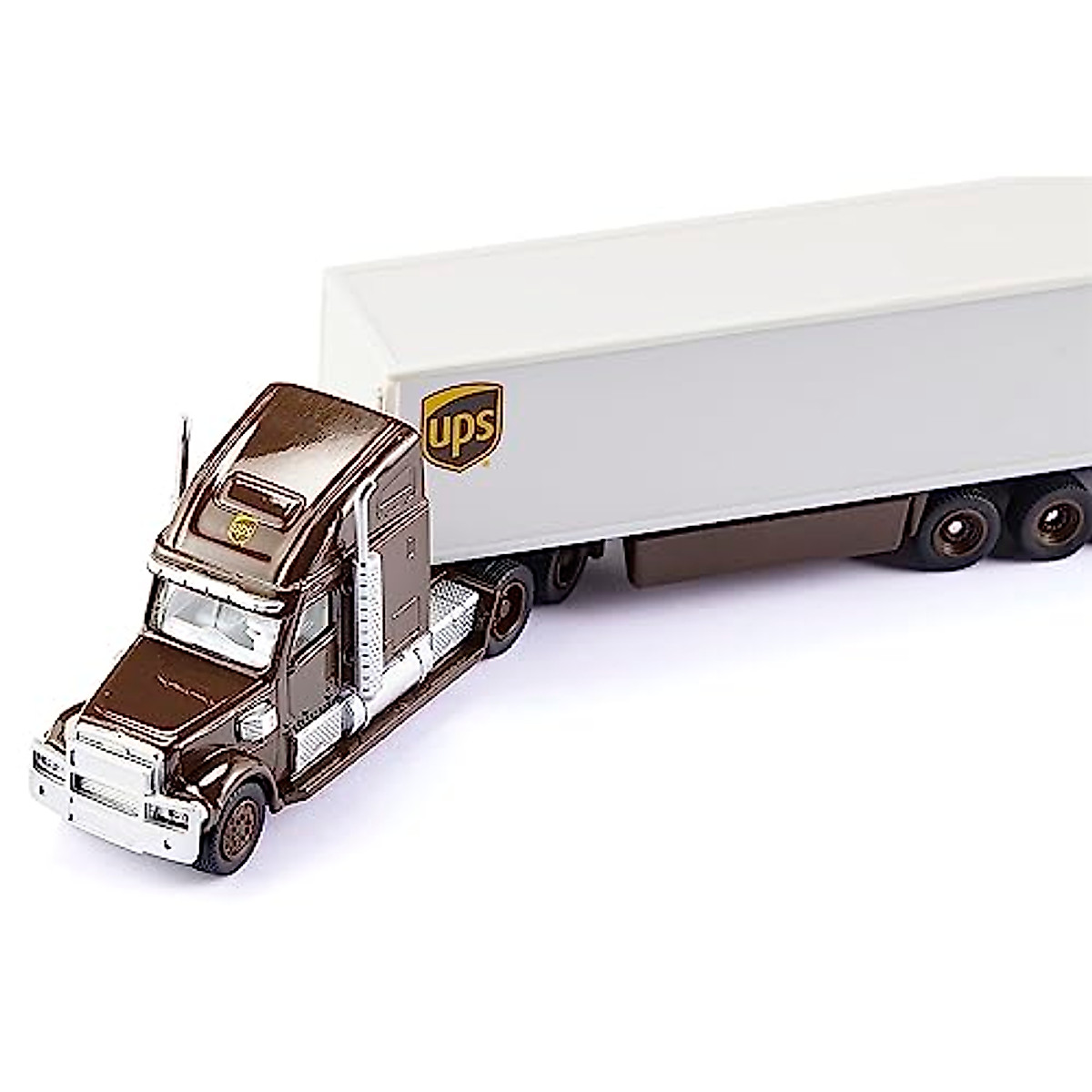 Truck with Double Pup Trailers DHL Road Train 1/87 (HO) Diecast Models by Siku SK1806