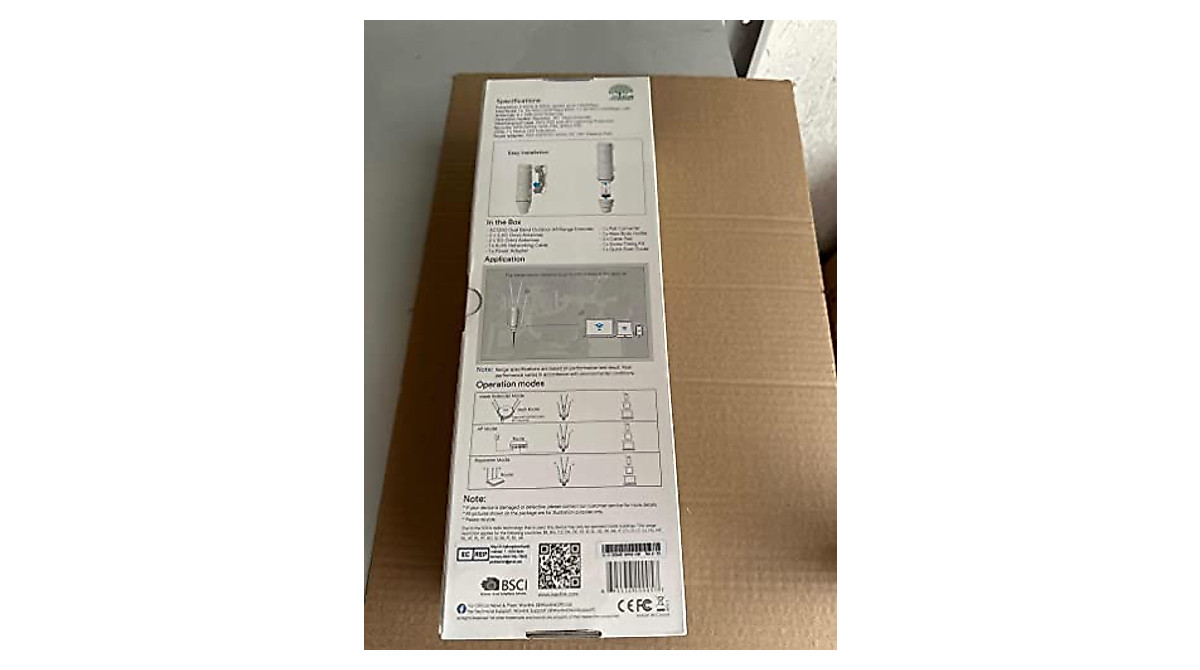 WAVLINK AC1200 High Power Outdoor Weatherproof WiFi Range Extender ...