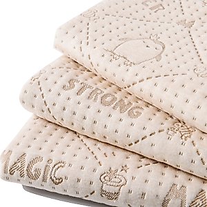 Natural Colored Cotton Waterproof Sheet,Baby Crib Pee Pads Or Incontinence Bed Pad Pack N Play Mattress Protector for Child Adults and Pet (M)