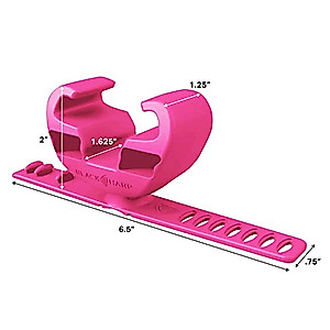 Black Harp Pink Phone Holder for Peloton Bike - Peloton Accessories for Women - Silicone Peloton Phone Holder Compabitle with iPhone and Other Smartphones