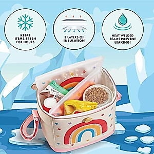 Fit+Fresh Eco-Friendly Insulated Lunch Box - Lunch Bag, Lunch Box for Girls, Lunch Box for Boys, Lunchboxes