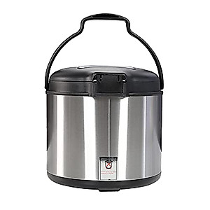 Tayama Stainless Steel Thermal Cooker,Black,7 Qt.,TXM-70CFZR