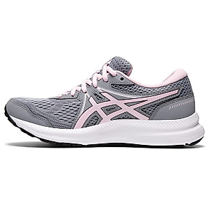 ASICS Gel-Contend® 7 Sheet Rock/Pink Salt 9 D - Wide