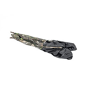 Nukem Grab & Go Hunting Ground Blind - TrueTimber HTC Green - Lightweight Stake-Free Pop Up Turkey & Deer Blind (Standard)