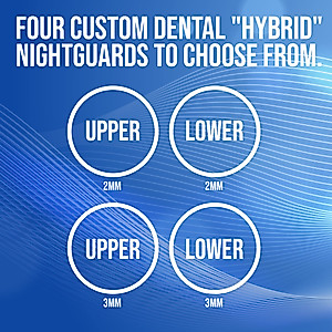 Impact Nightguards Custom Hybrid Night Guard 2mm -Upper