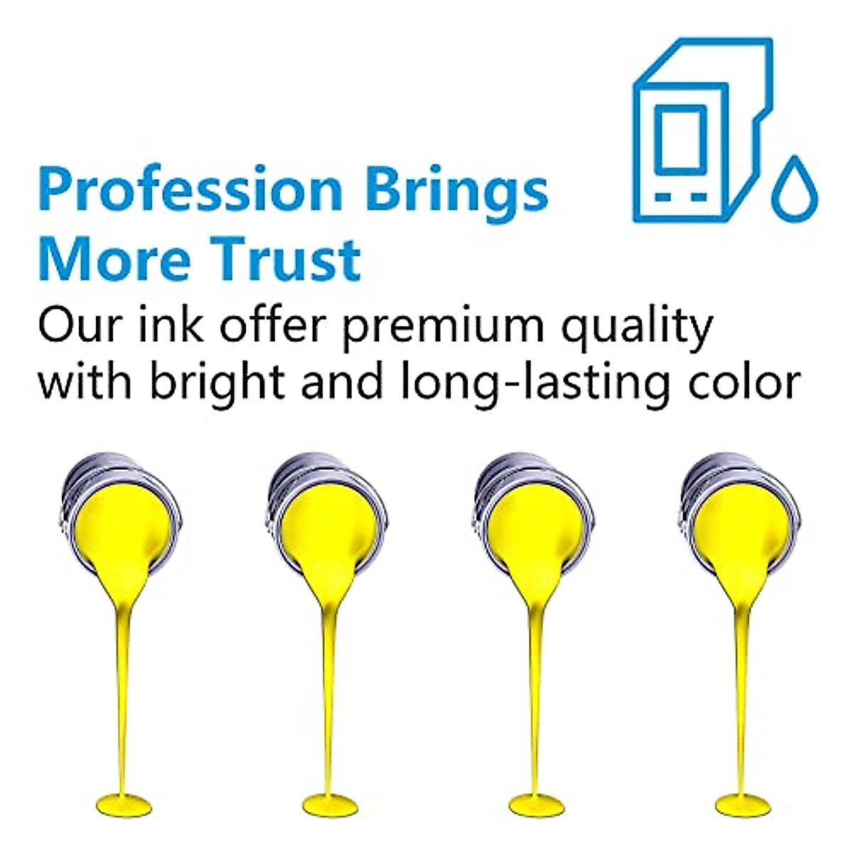 88XL Yellow Ink Cartridge 1-Pack | Replacement for HP 88XL Yellow Ink Cartridge Works with Pro K5300 K5400 K5456z K550 K550dtn K550dtwn K8600 L7380 L7480 L7500 L7550 L7555 L7580 Printer | C9393AN