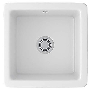 ROHL RC1818WH FIRECLAY Kitchen Sinks, White