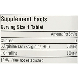 L Arginine L Citrulline Complex Source Naturals, Inc. 60 Tabs