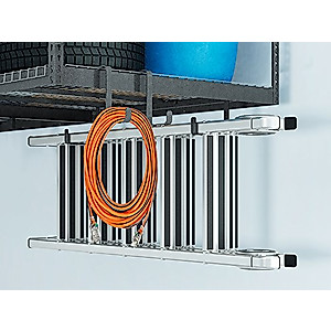 NewAge Products VersaRac Gray 4 Piece Accessory Kit, Garage Overheads, 40191