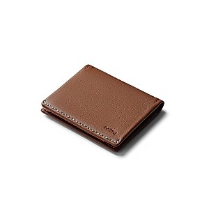 Bellroy Slim Sleeve, slim leather wallet (Max. 8 cards and bills) - Hazelnut