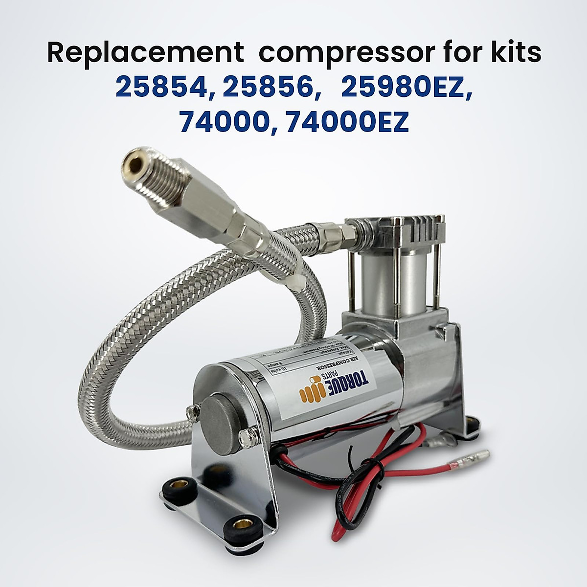 TORQUE 12V Heavy Duty Air Compressor Kit - 120 PSI
