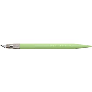 NT Cutter Resin Holder Art Knife, Green Holder, 1 Knife (D-401P-G)