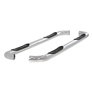 ARIES 203006-2 3-Inch Round Polished Stainless Steel Nerf Bars, No-Drill, Select Ford Excursion, F-250, F-350 Super Duty